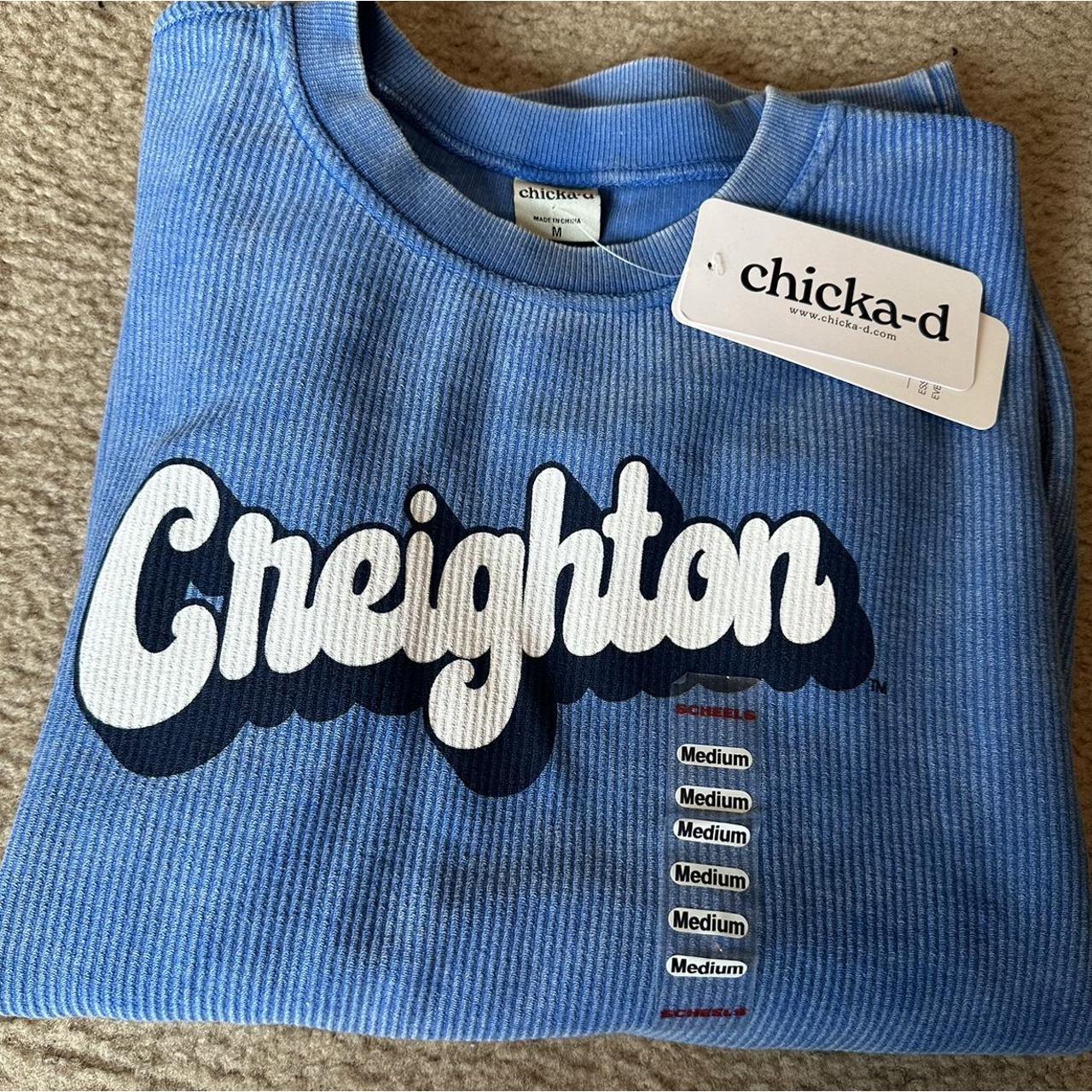 Creighton oversized crew neck. Size medium. - Depop