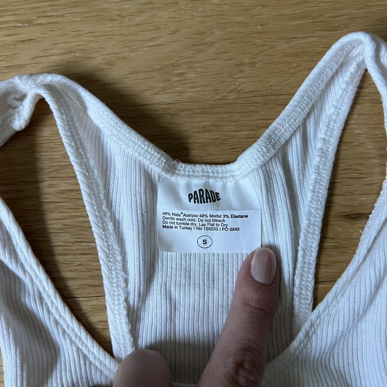 Parade racer back cropped tank~ very soft and comfy.... - Depop