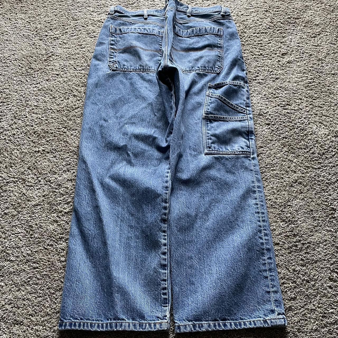 Vintage 2000s baggy nautica carpenter jeans.... | Depop