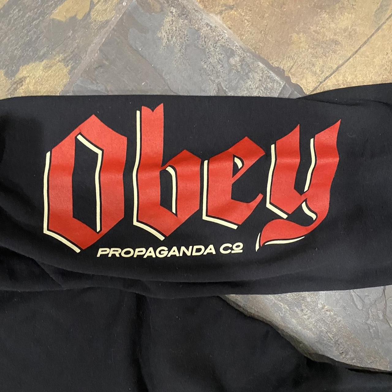 Obey propaganda co sweatpants Size XXL Hmu if you... - Depop