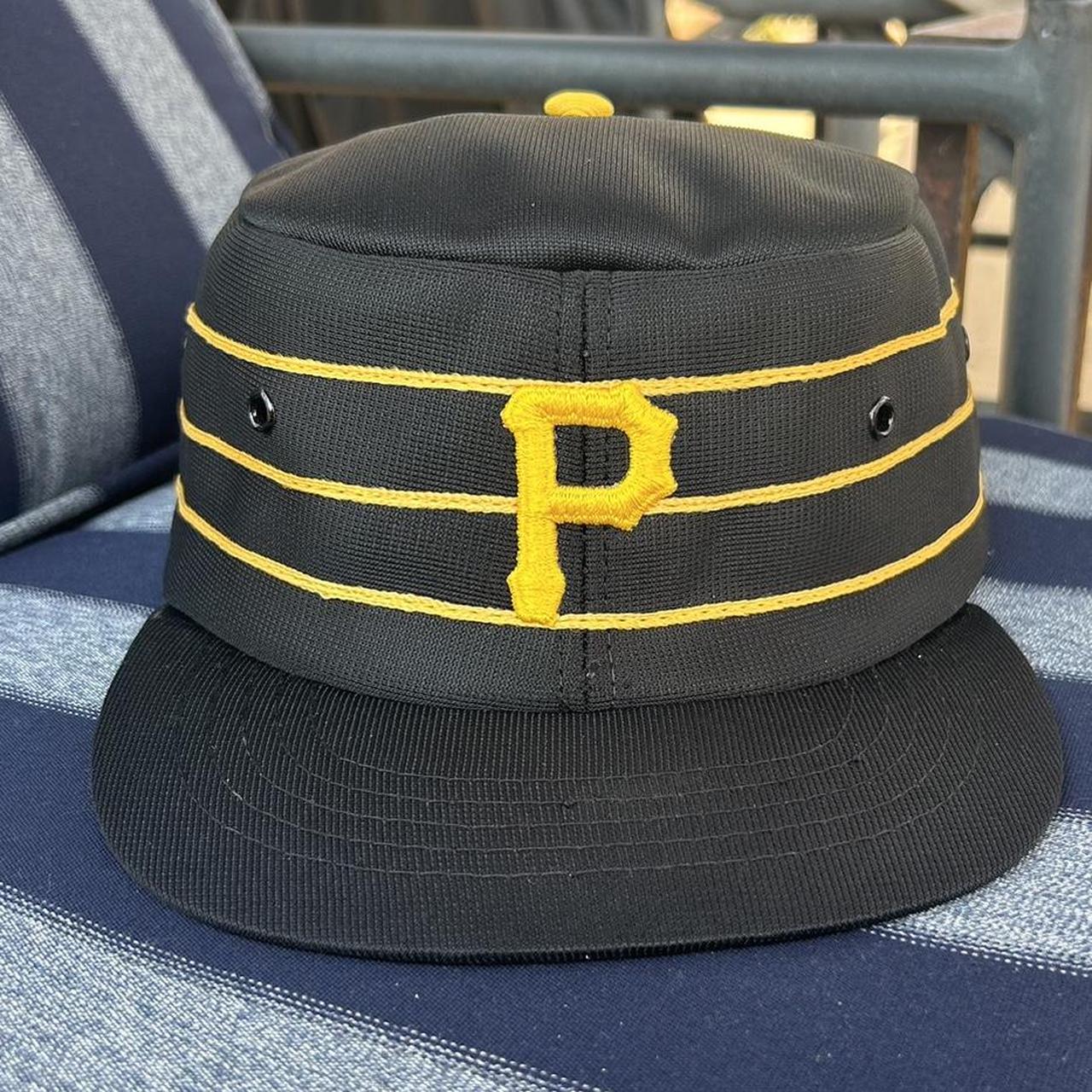 Vintage Pittsburgh Pirates black painter hat Hmu if... - Depop