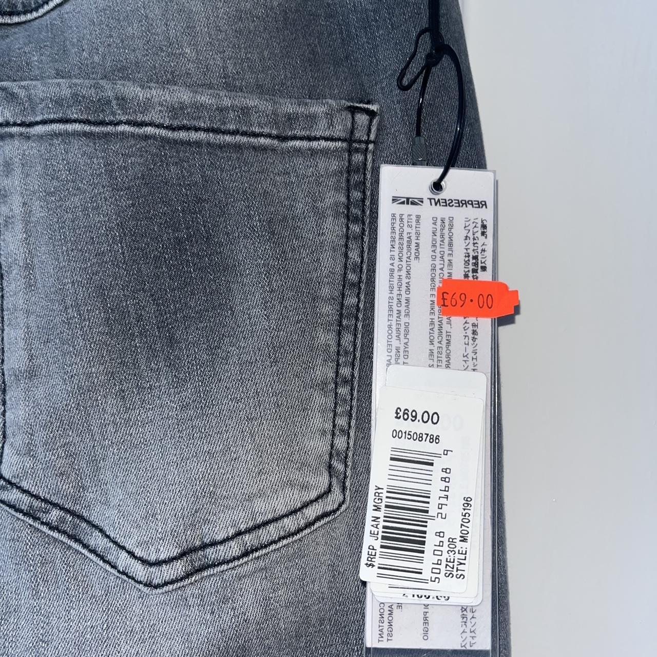 Men’s Represent Ripped Skinny Jeans - new with tags... - Depop