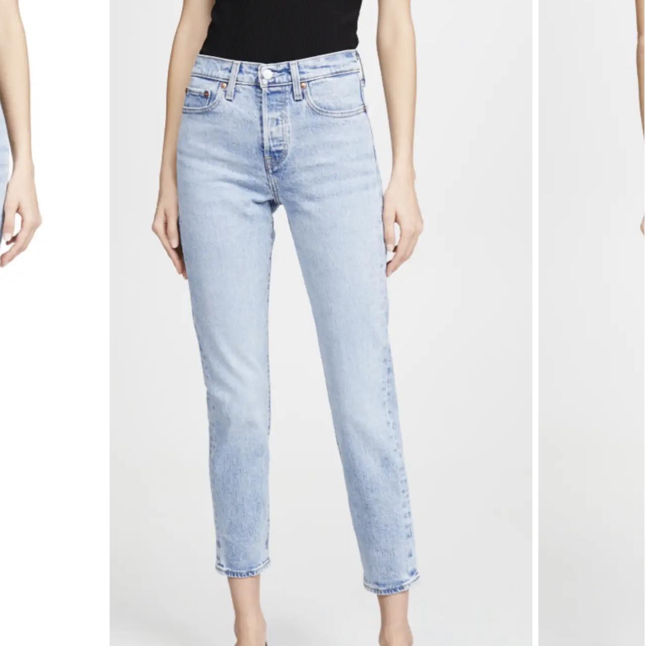 Levi’s Wedgie Icon Fit Jeans - Light Tango in size... - Depop