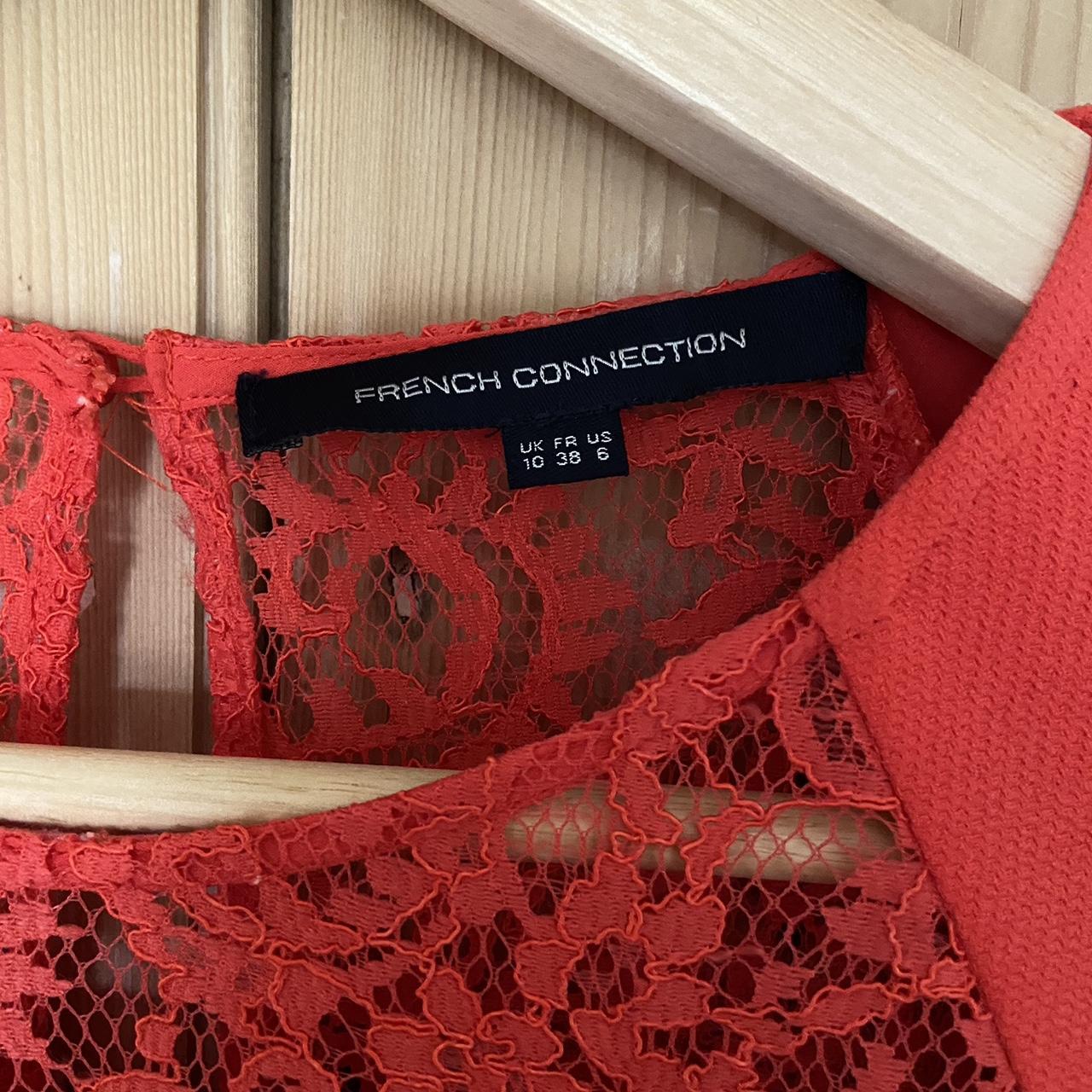 French Connection Women's Red Dress | Depop