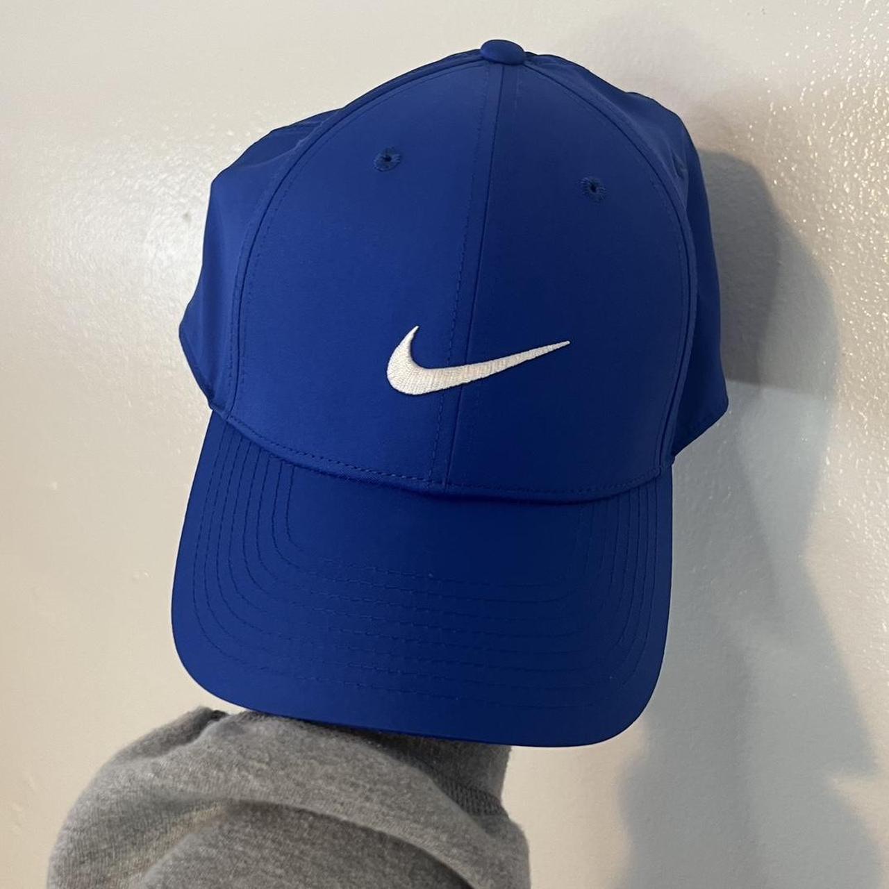 Nike Men's Blue Hat | Depop