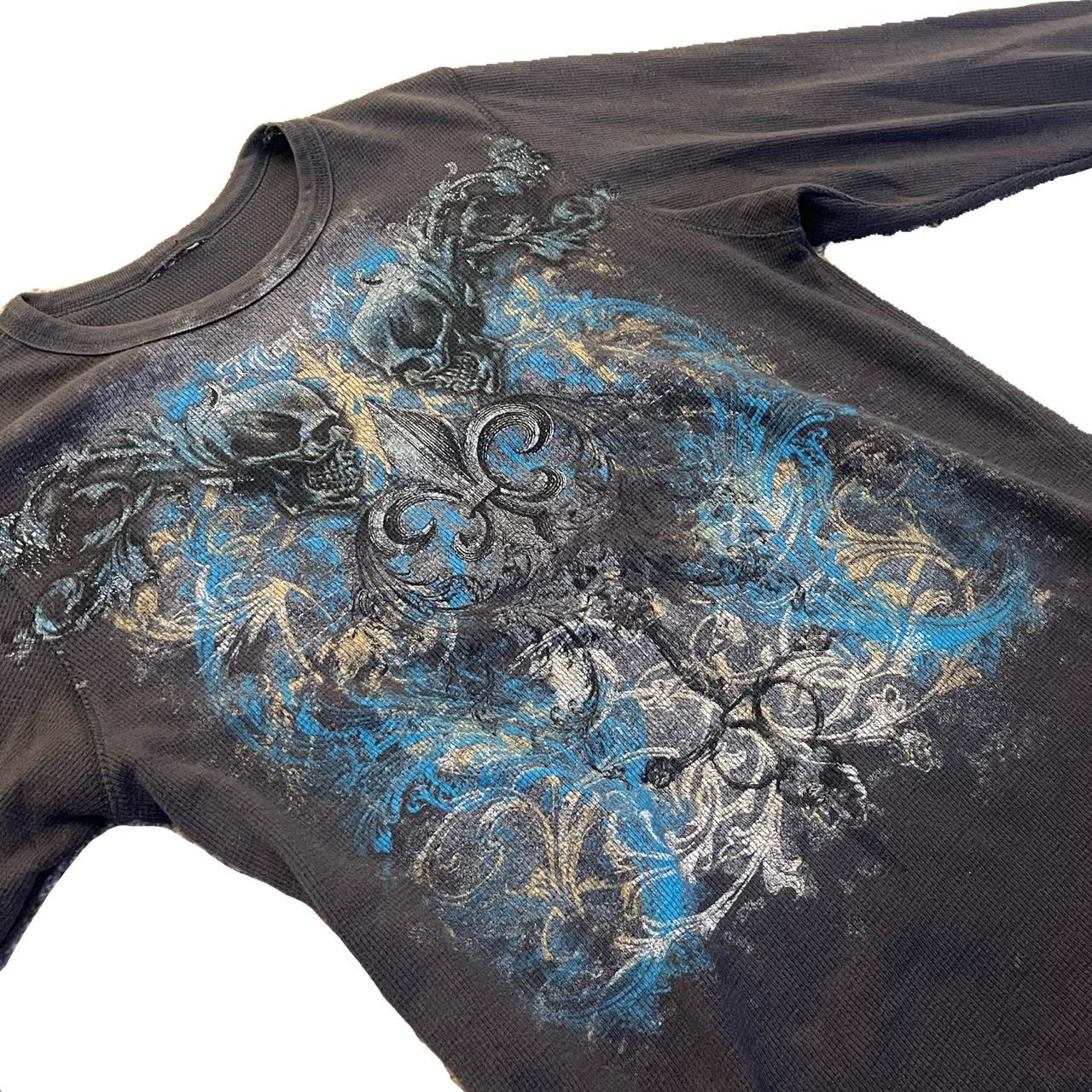 RARE Vintage Miami Ink Grunge Black Tee - M... - Depop