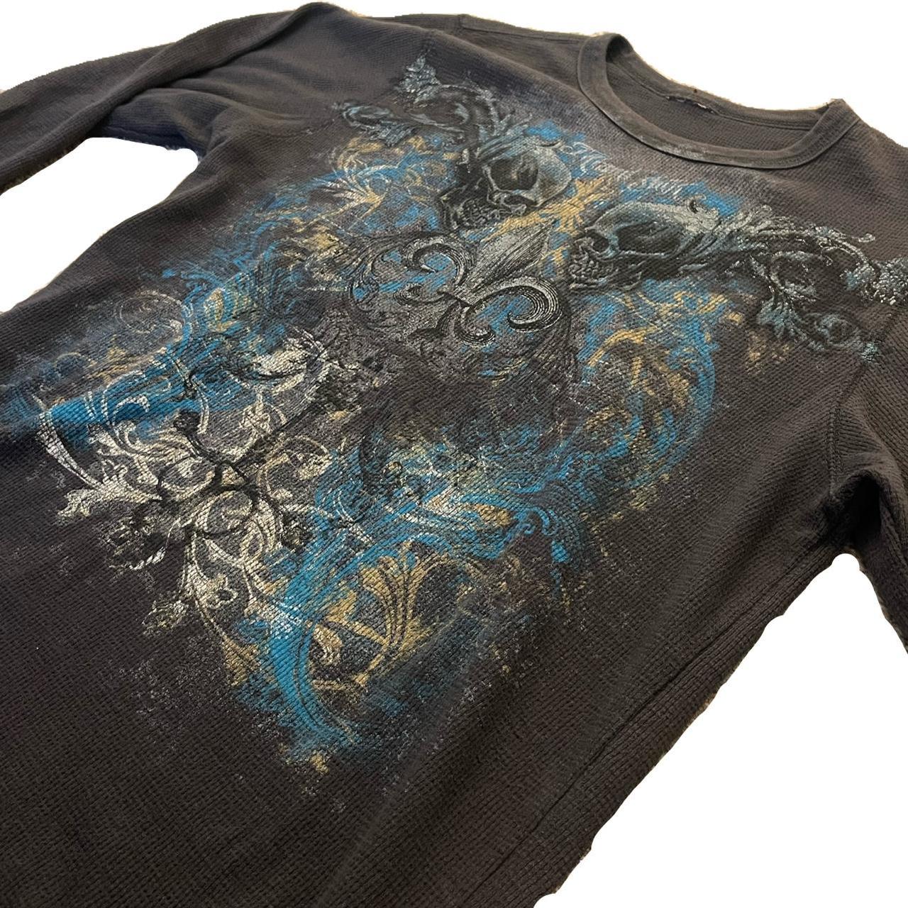 RARE Vintage Miami Ink Grunge Black Tee - M... - Depop