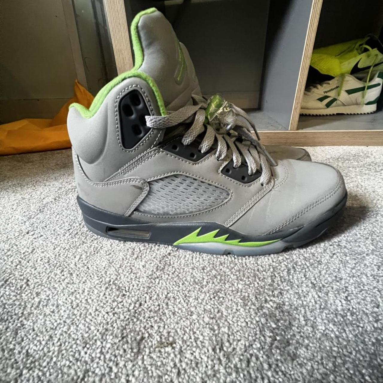 Jordan 5s retro Green Bean Very good condition... - Depop
