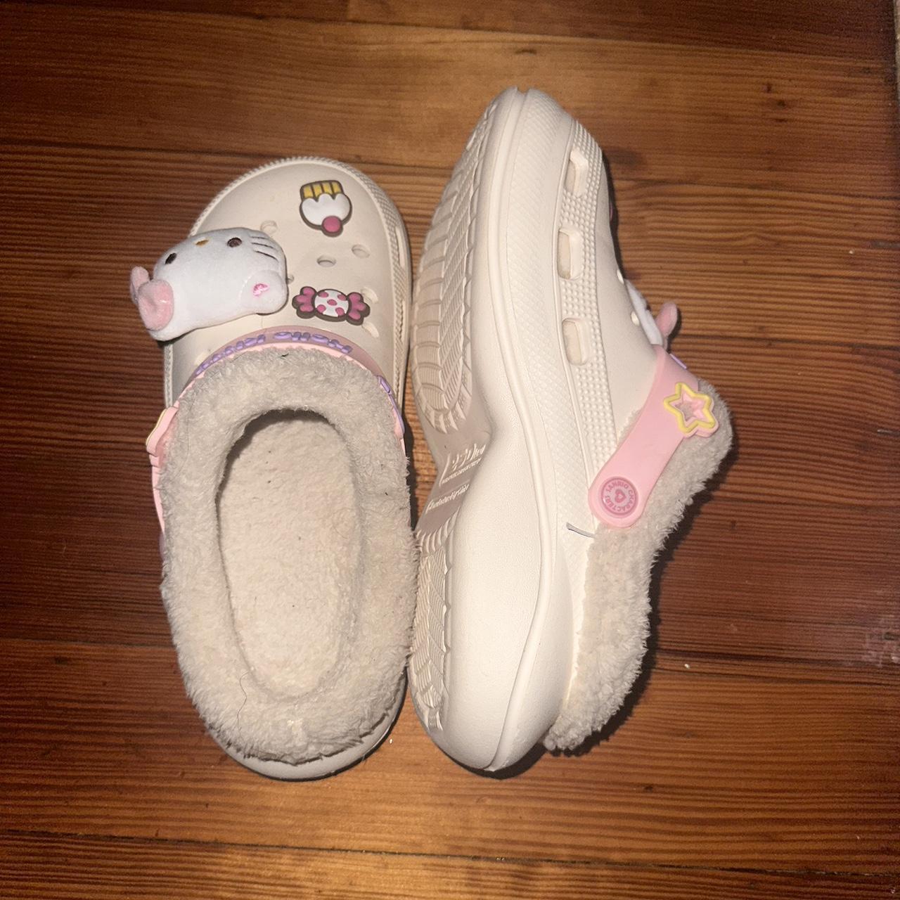 superrr cute HK crocs! :”) worn 2-3 times but... - Depop