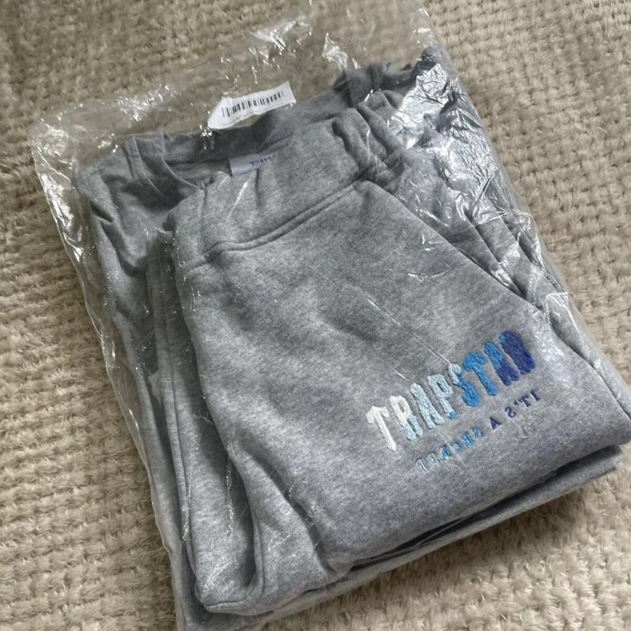 Trapstar short set grey Size Large Brand new in... - Depop