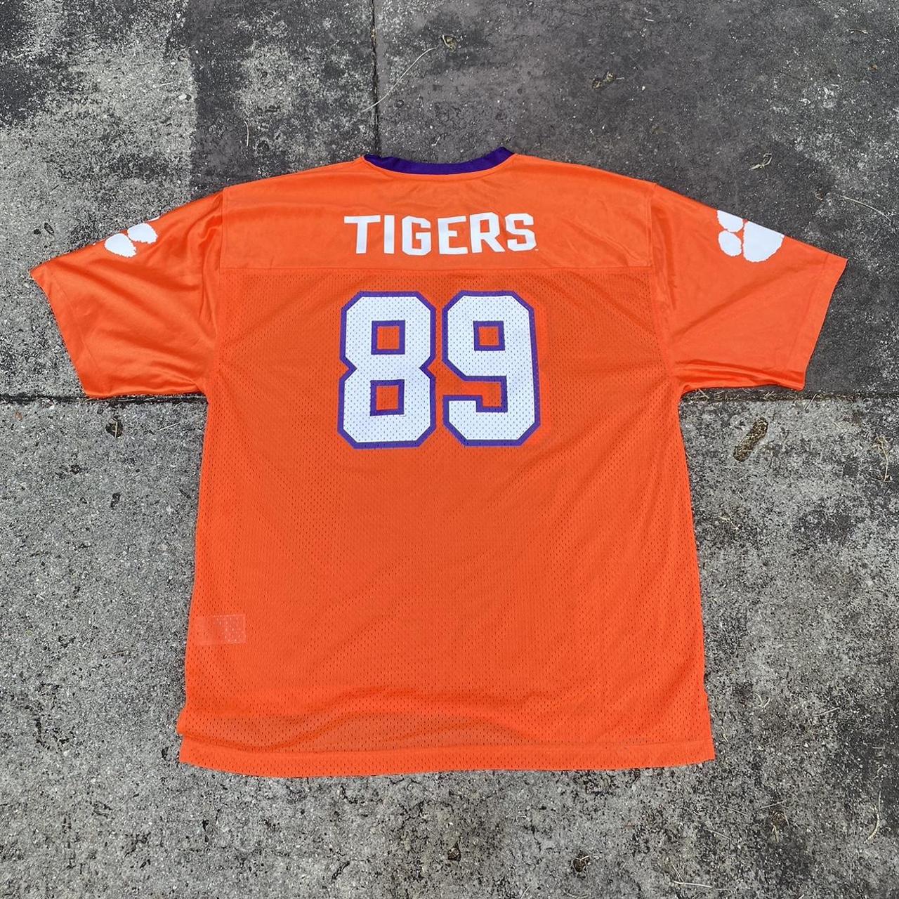 Vintage Clemson football jersey Size L 42-43 - Depop