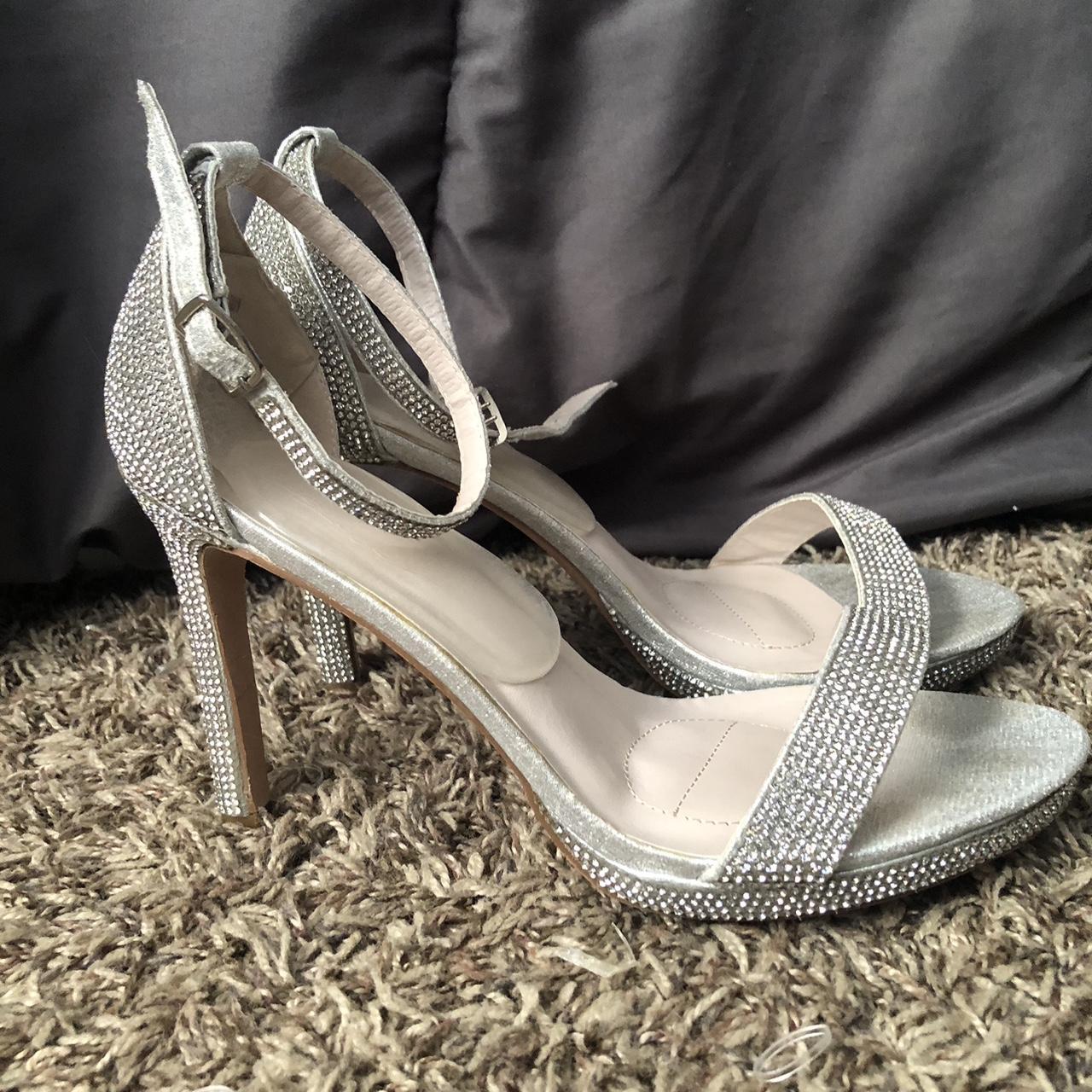 RHINESTONE PRINCESS FOUR INCH HEELS bought at... - Depop