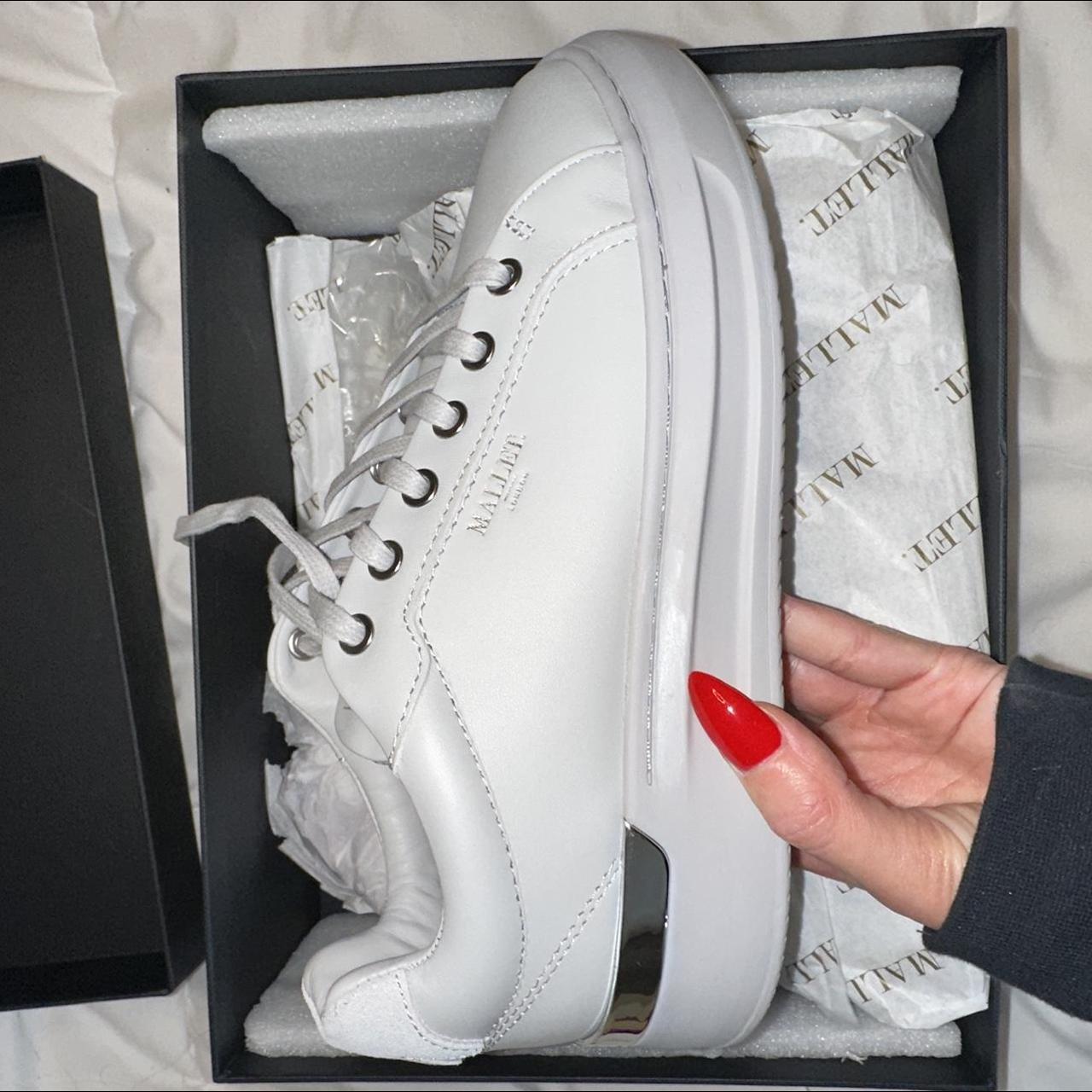 Mallet Women's Grey Trainers | Depop