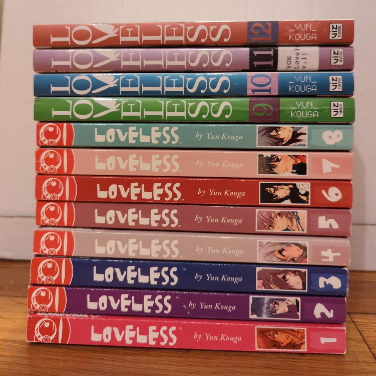 Loveless Manga Series Volumes 1-12 Author: Yun... - Depop