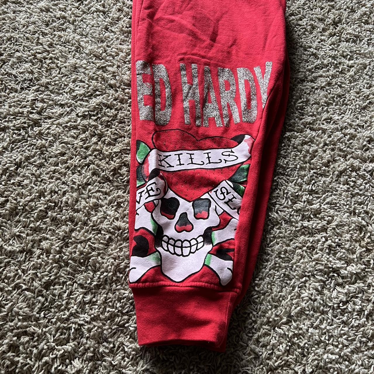 Ed Hardy Women's Joggers-tracksuits | Depop