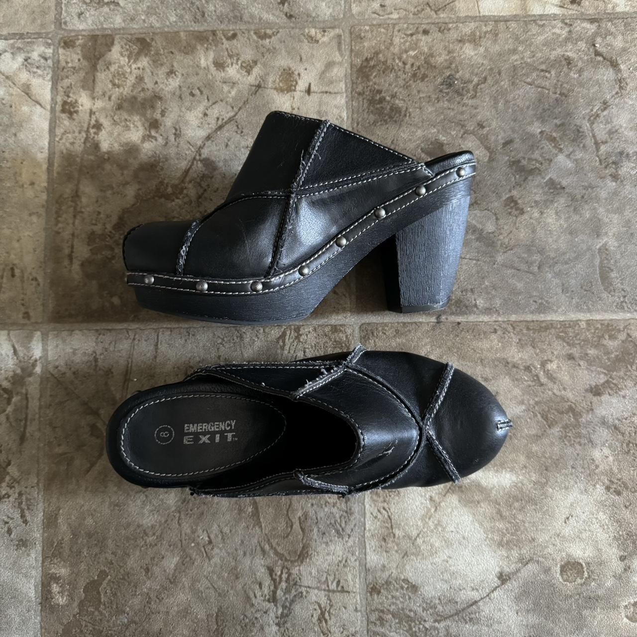 2000s emergency exit heels ⚡️ Peeling flaw shown in... | Depop