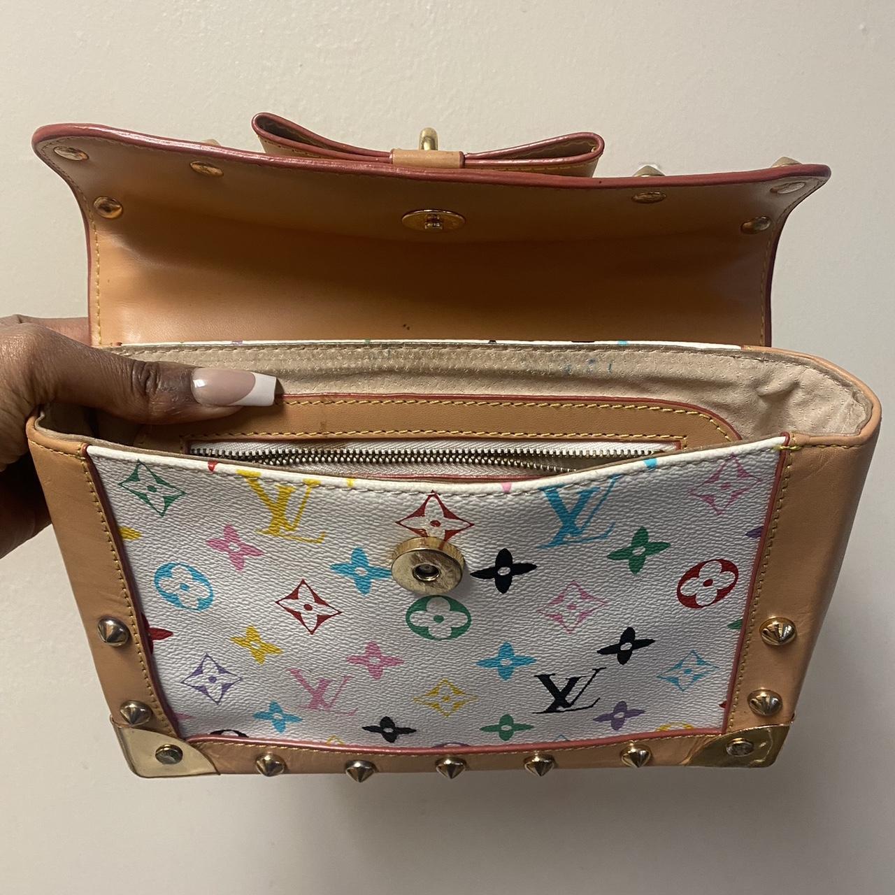 Louis Vuitton multicolor shoulder bag Open to... - Depop