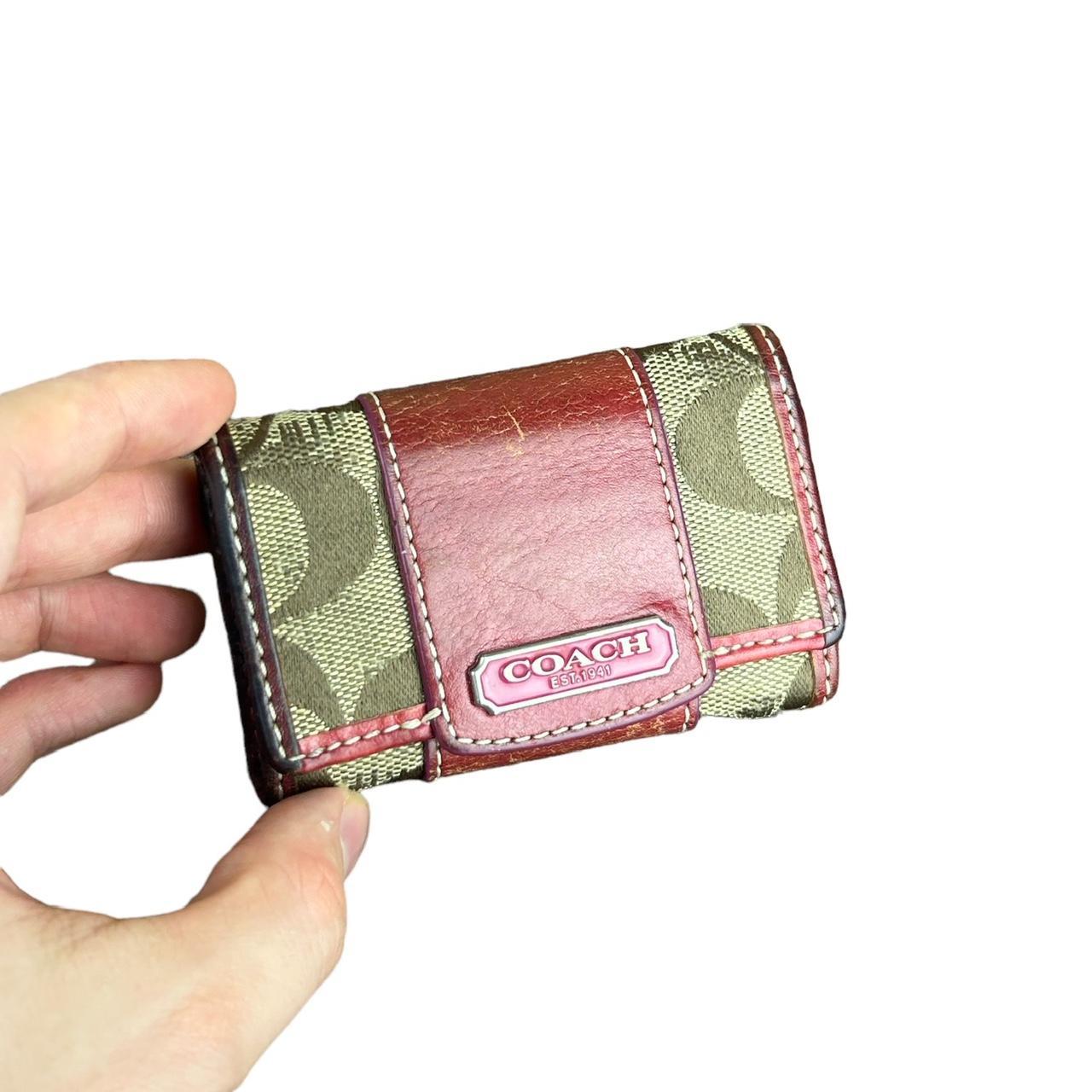 Coach key holder with monogram design Few keys... - Depop