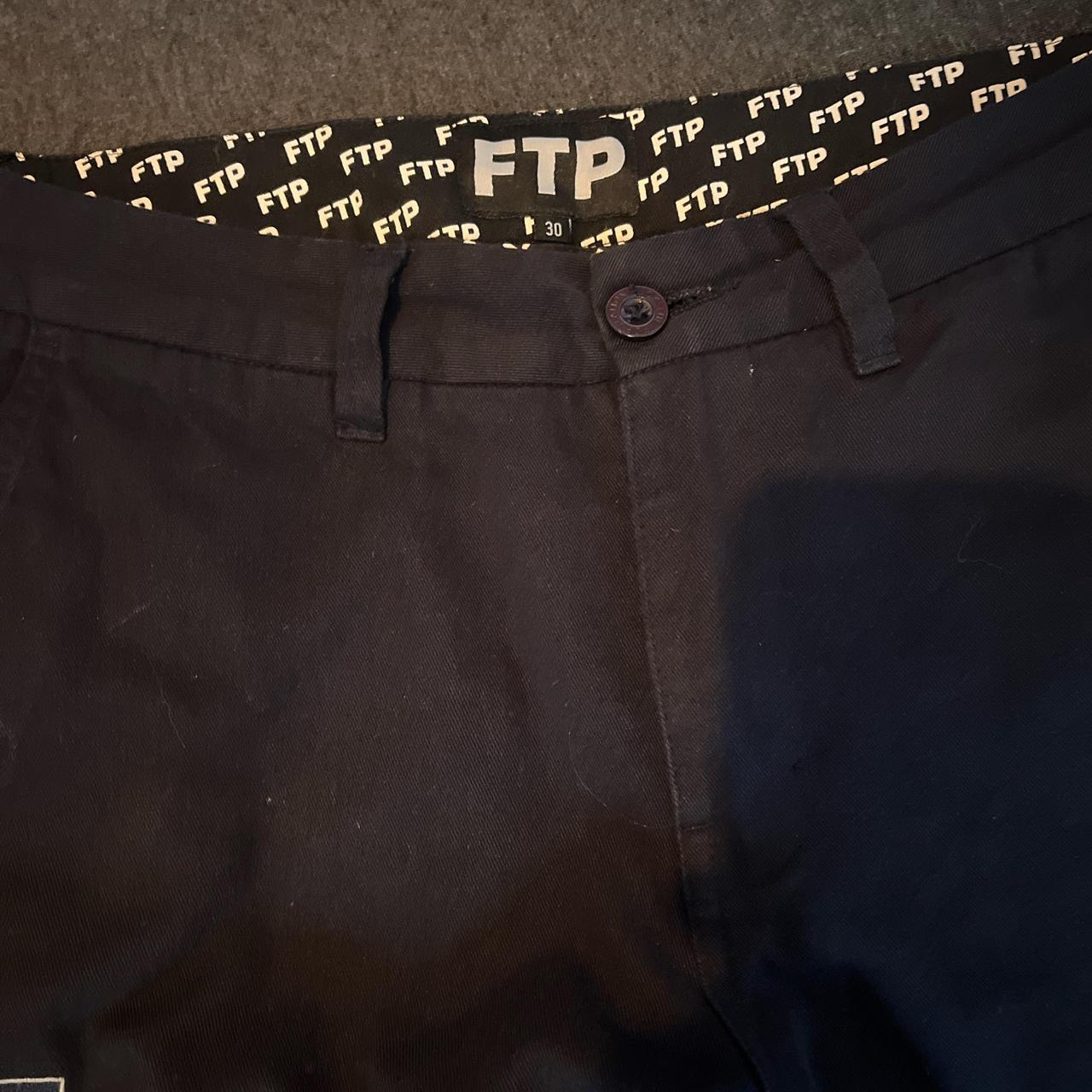 FTP navy chino pants #ftppants #ftp - Depop