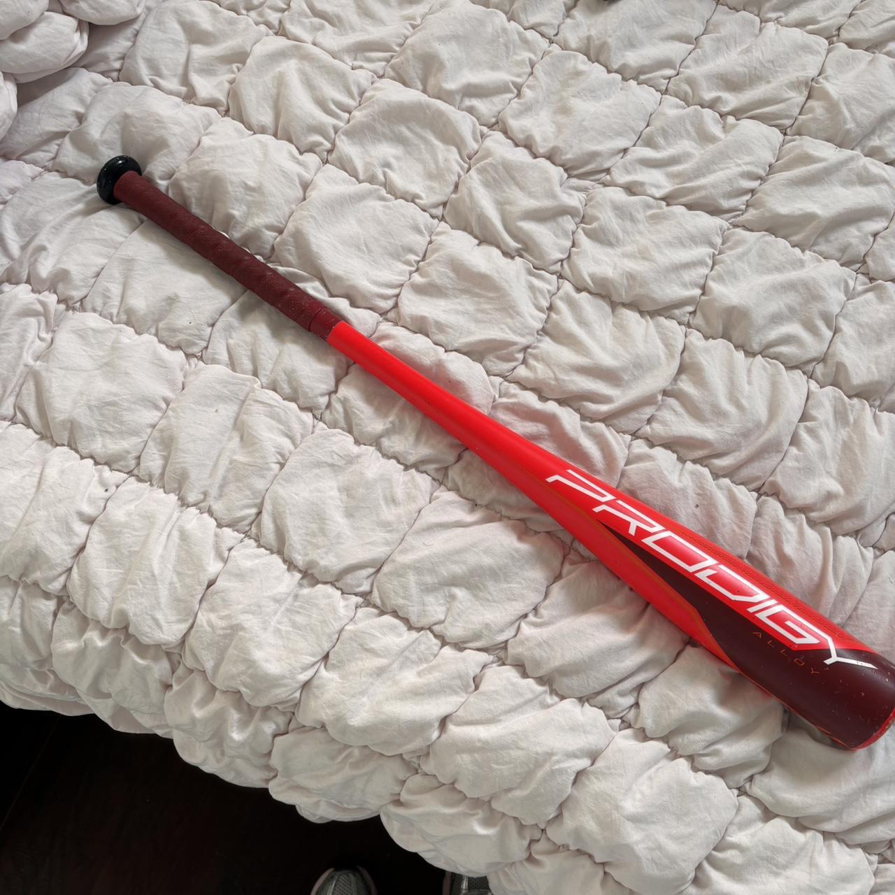 Red and brown Prodigy bat #baseball #bat - Depop