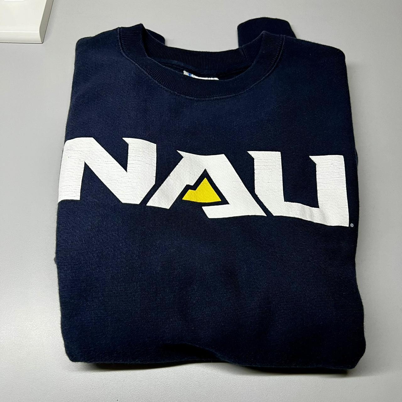 Northern Arizona University Champion Crew Neck... - Depop