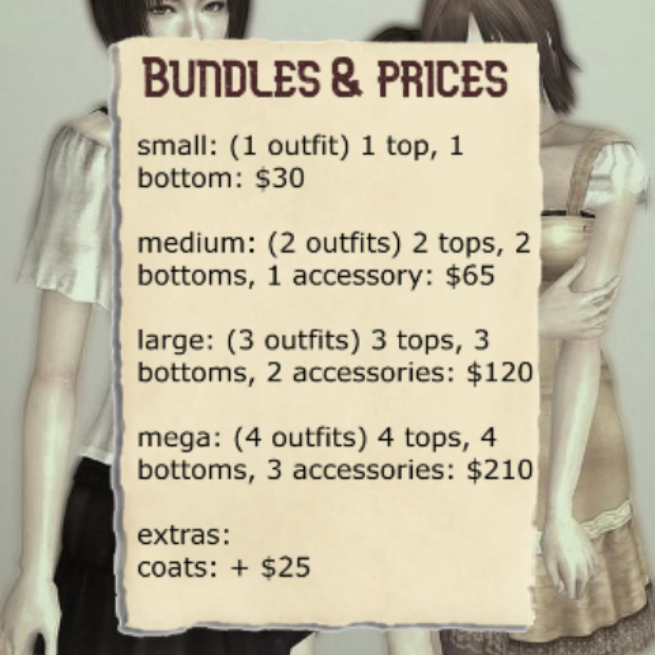 horror game protagonist bundle! DM ME BEFORE BUYING... - Depop