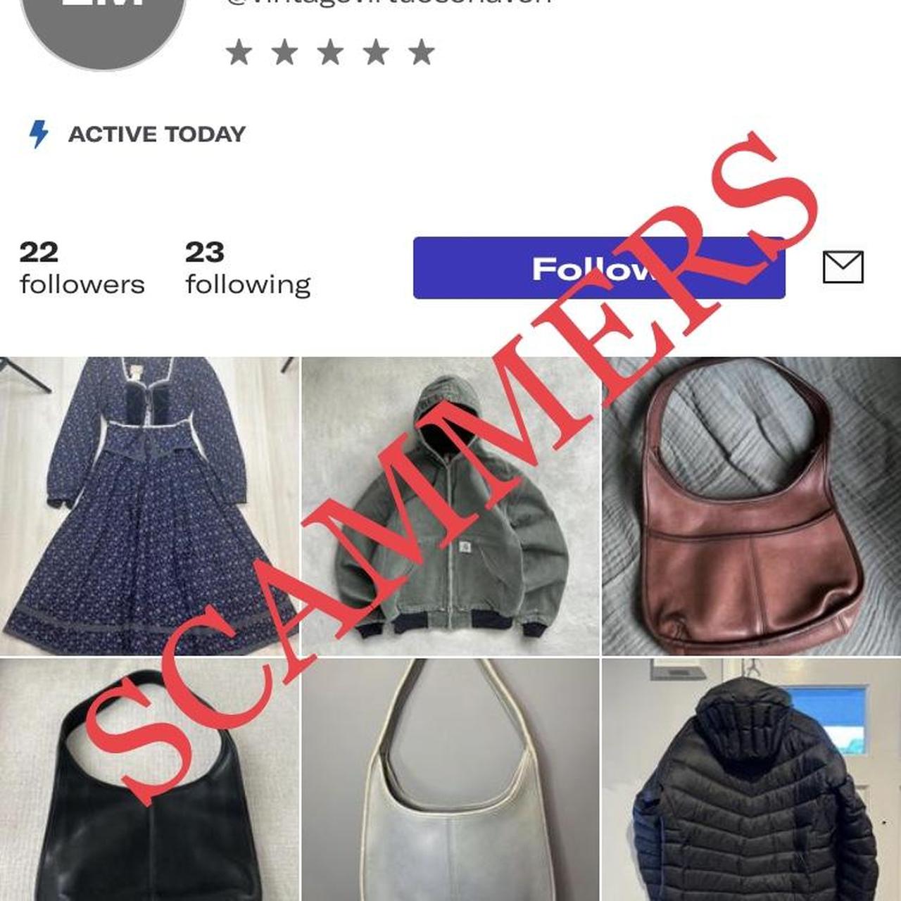 New Edit, Another Scammer!!! SCAMMERS - DO NOT BUY... - Depop