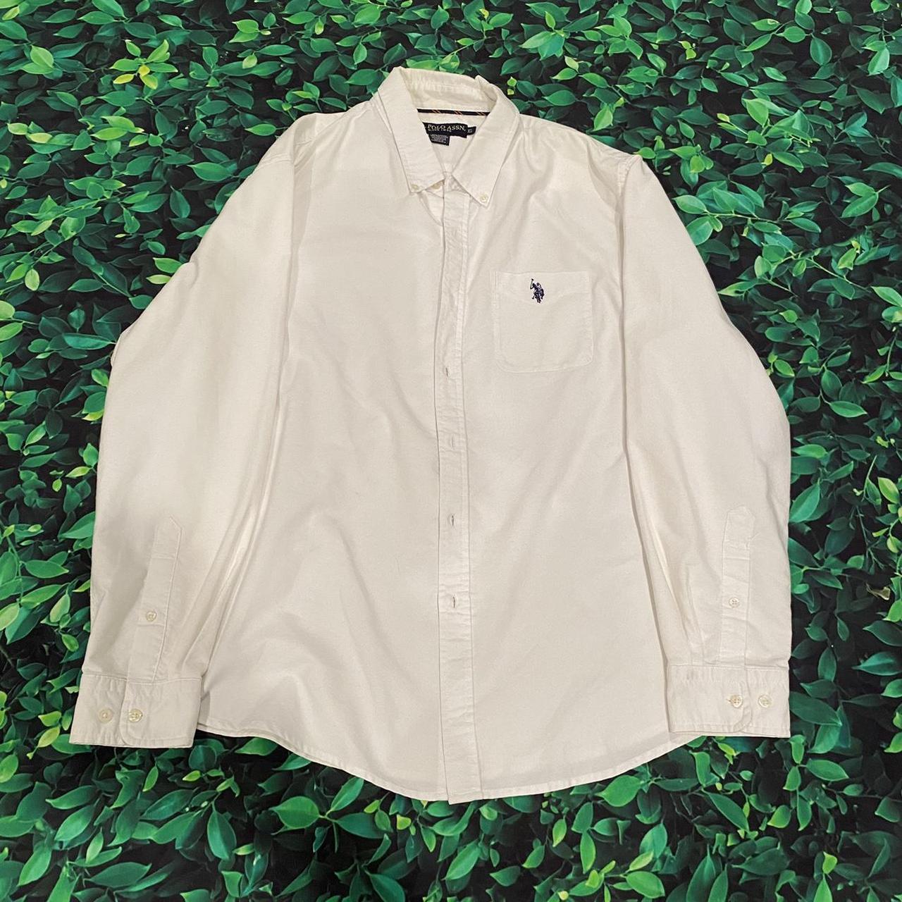 Dazzling prestige white polo shirt ralph Lauren sizeXL - Depop