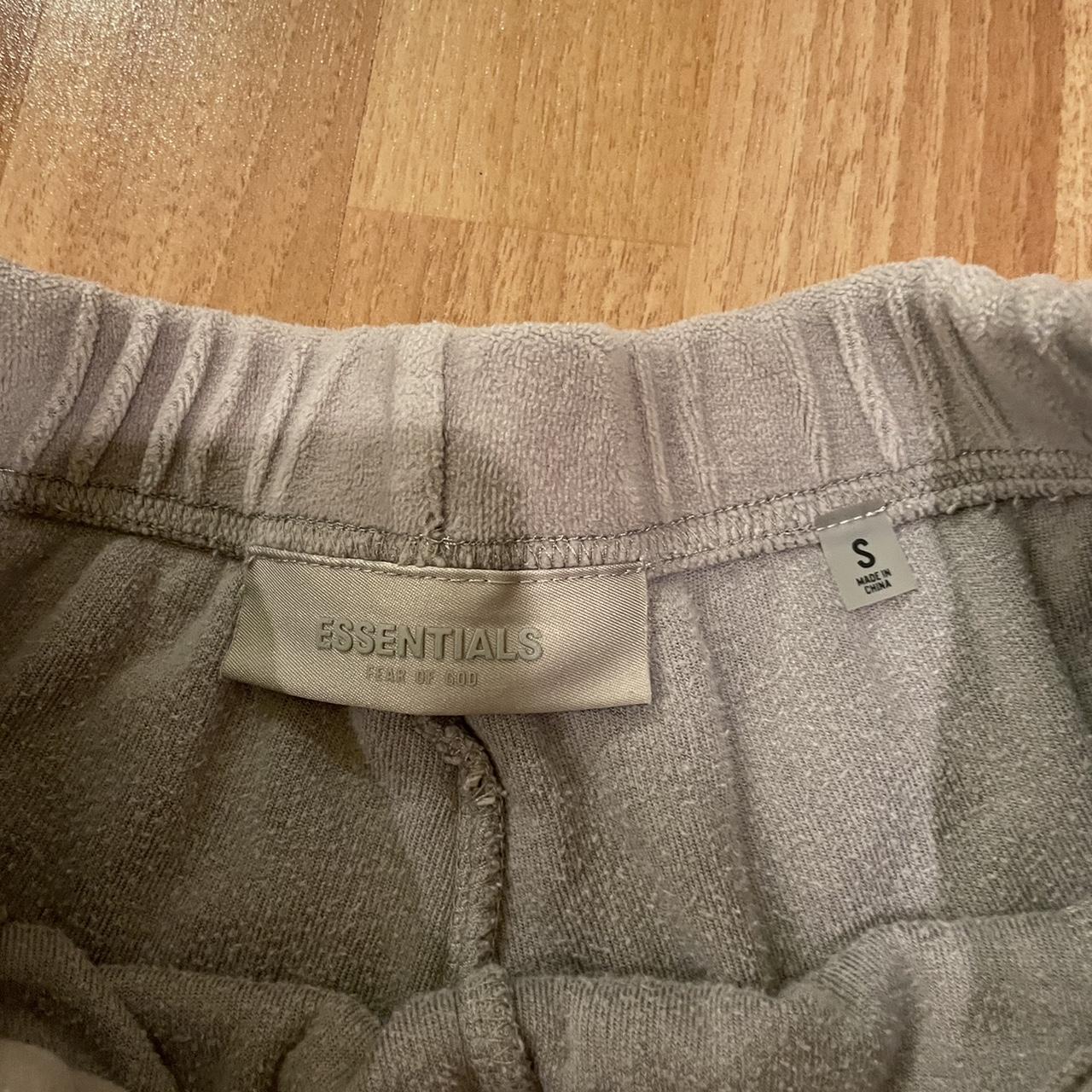 Essentials Grey Sweats! -size small -in good used... - Depop