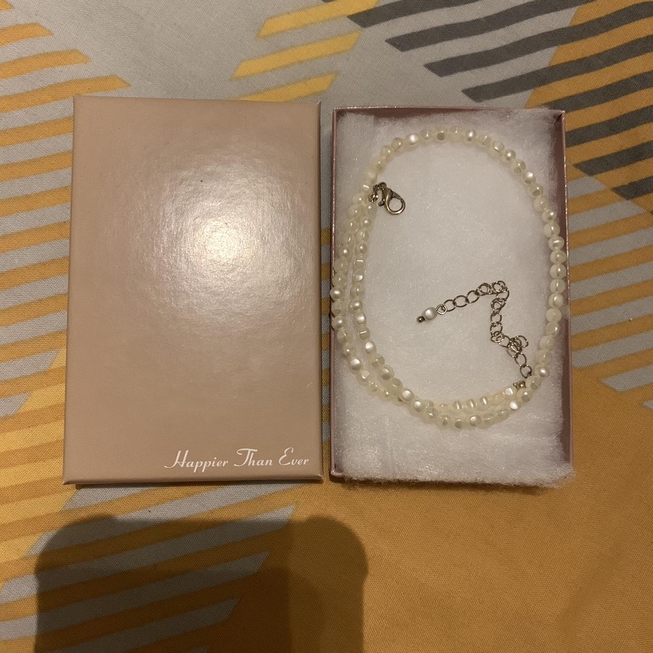 Billie Eilish’s Happier Than Ever Vegan Pearl... - Depop