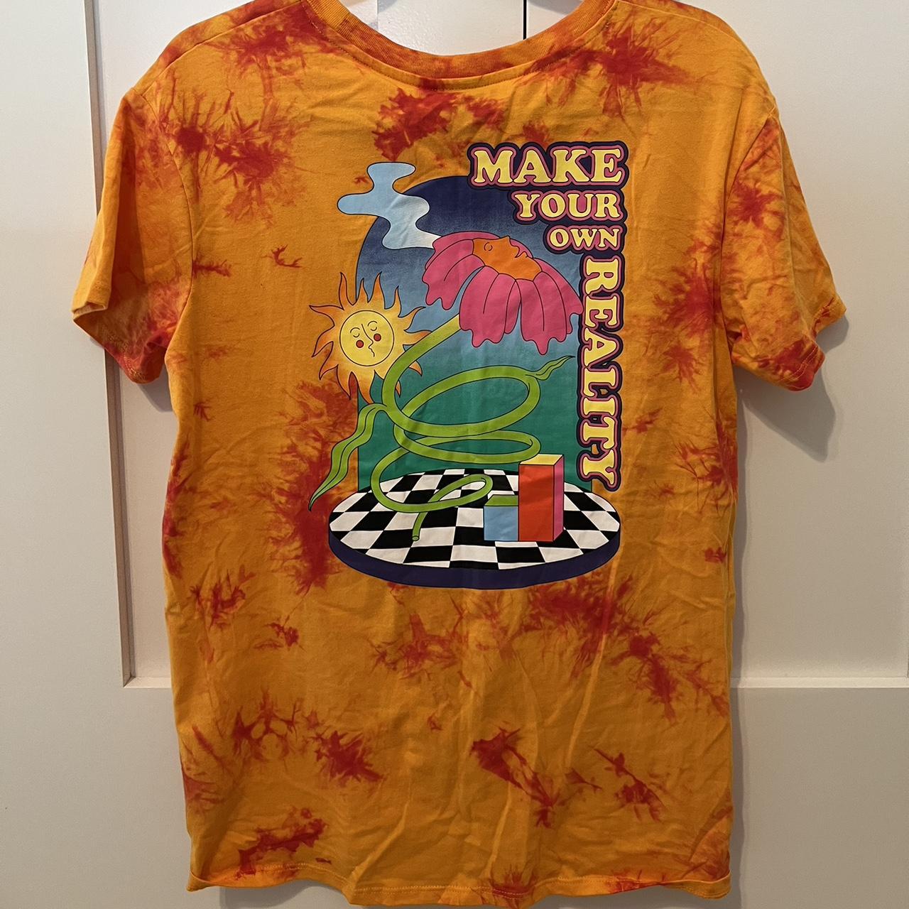 ALAB Make Your Own Reality tie dye t-shirt with... - Depop