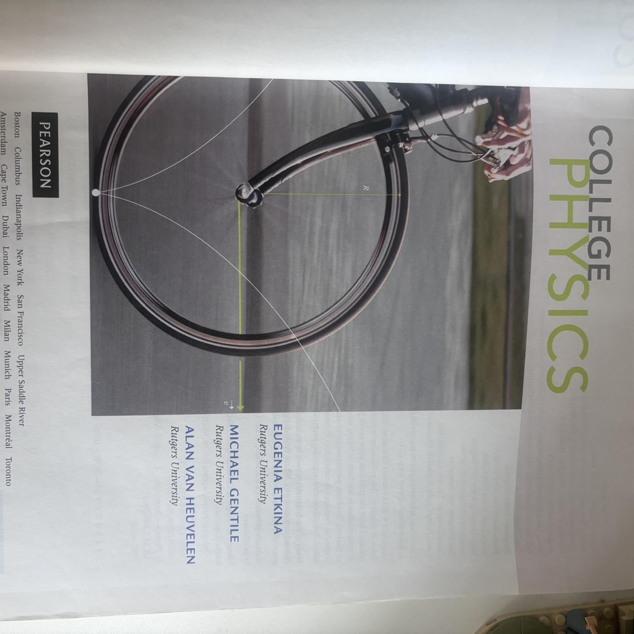 College Physics textbook by Etkina, Gentile, and Van... - Depop