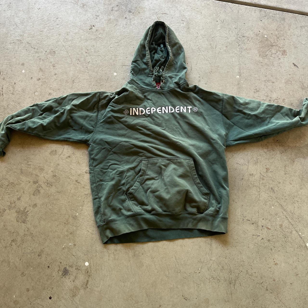 independent skate hoodie size large - Depop