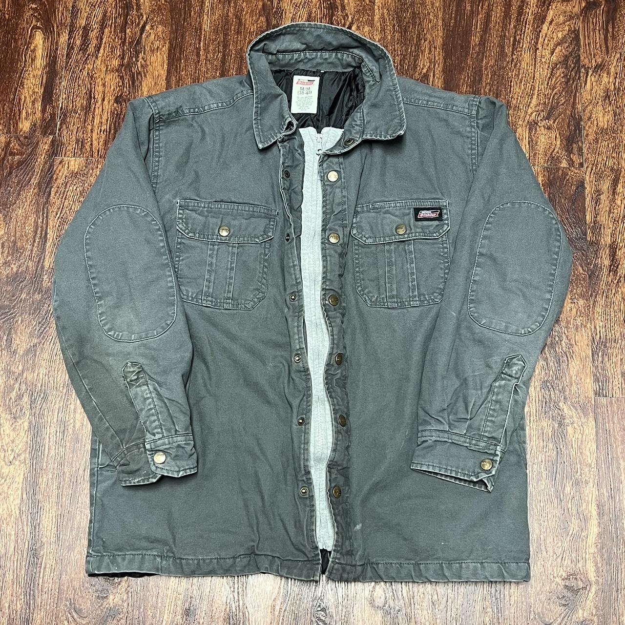 Cool Dickies Work Jacket. Comes with a zipper and... - Depop