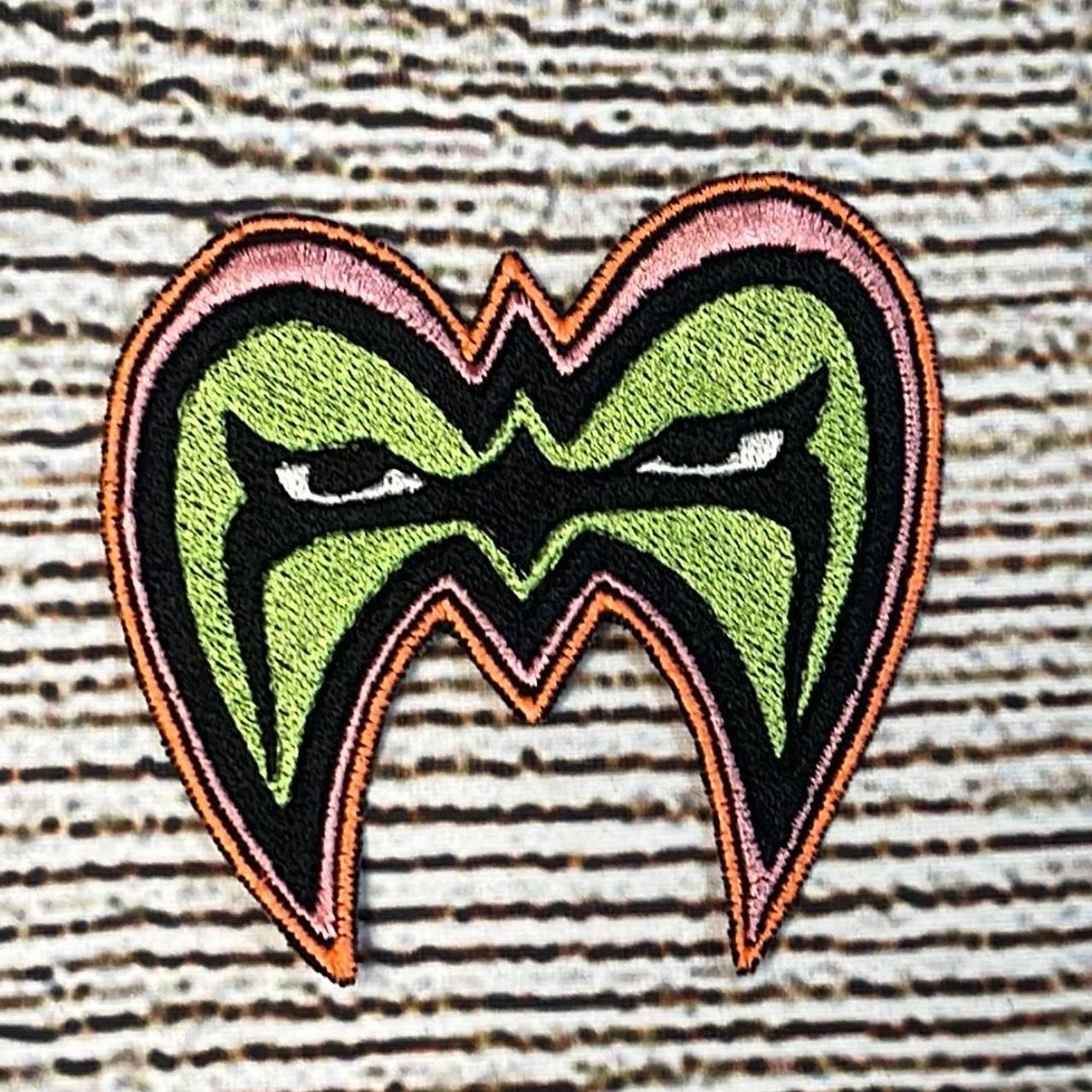 Ultimate warrior iron on patch The size Width is... - Depop