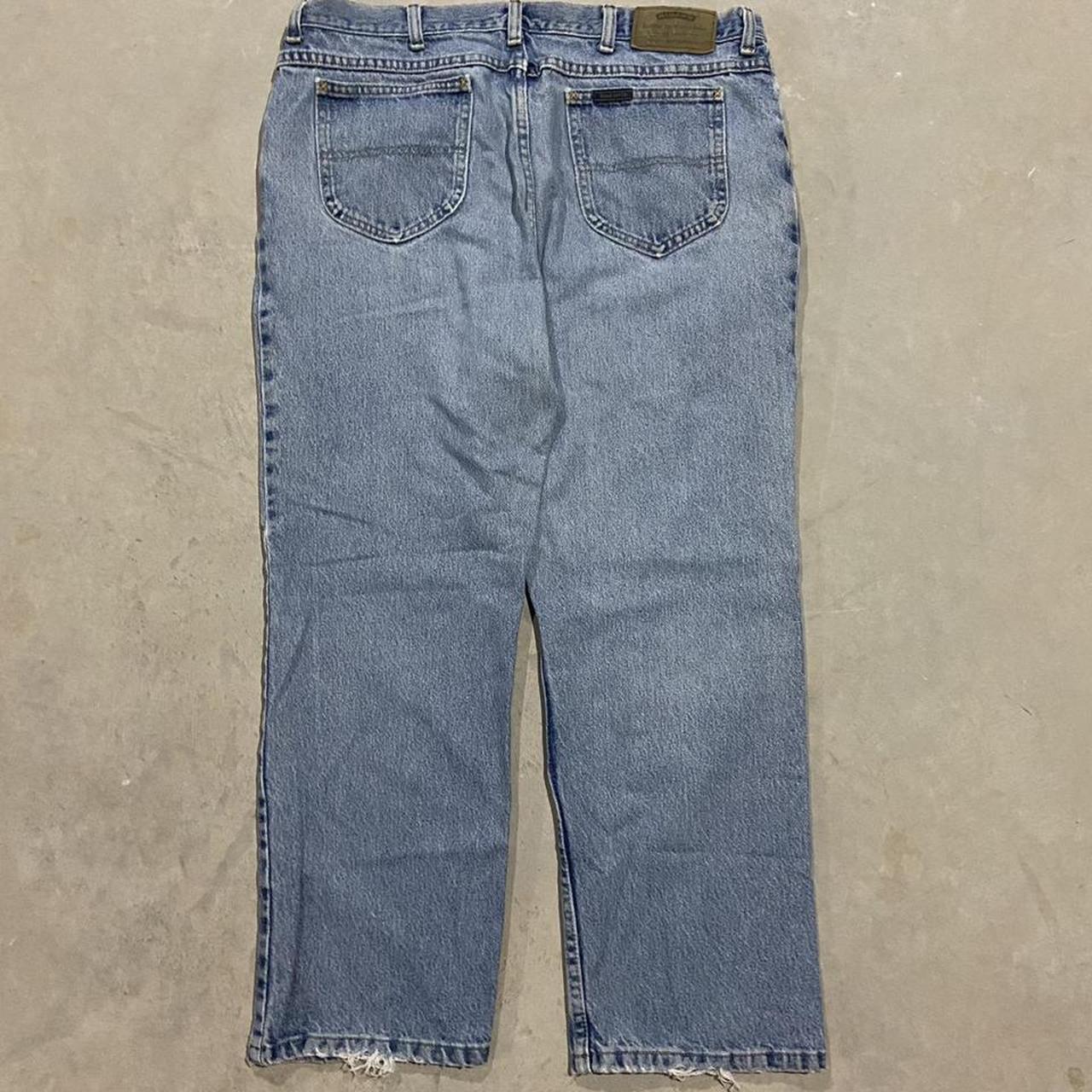 Light wash Riders Jeans - Depop