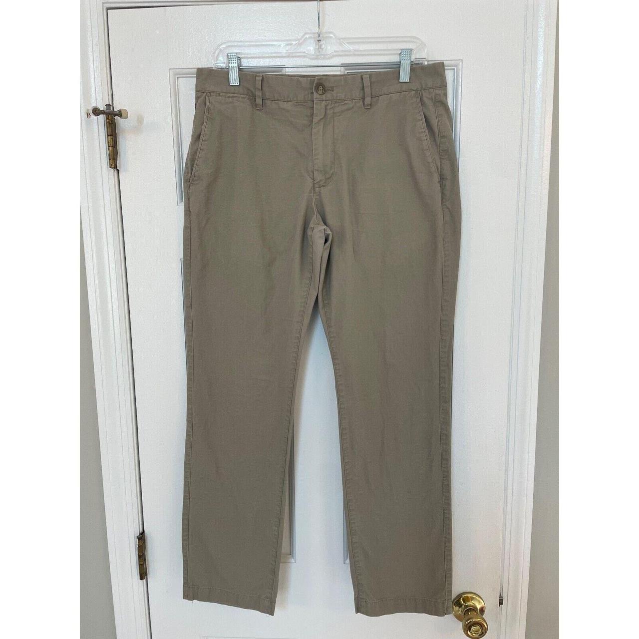 Bonobos Pants Mens 33x30 Beige Tan Khakis Chino Slim... - Depop