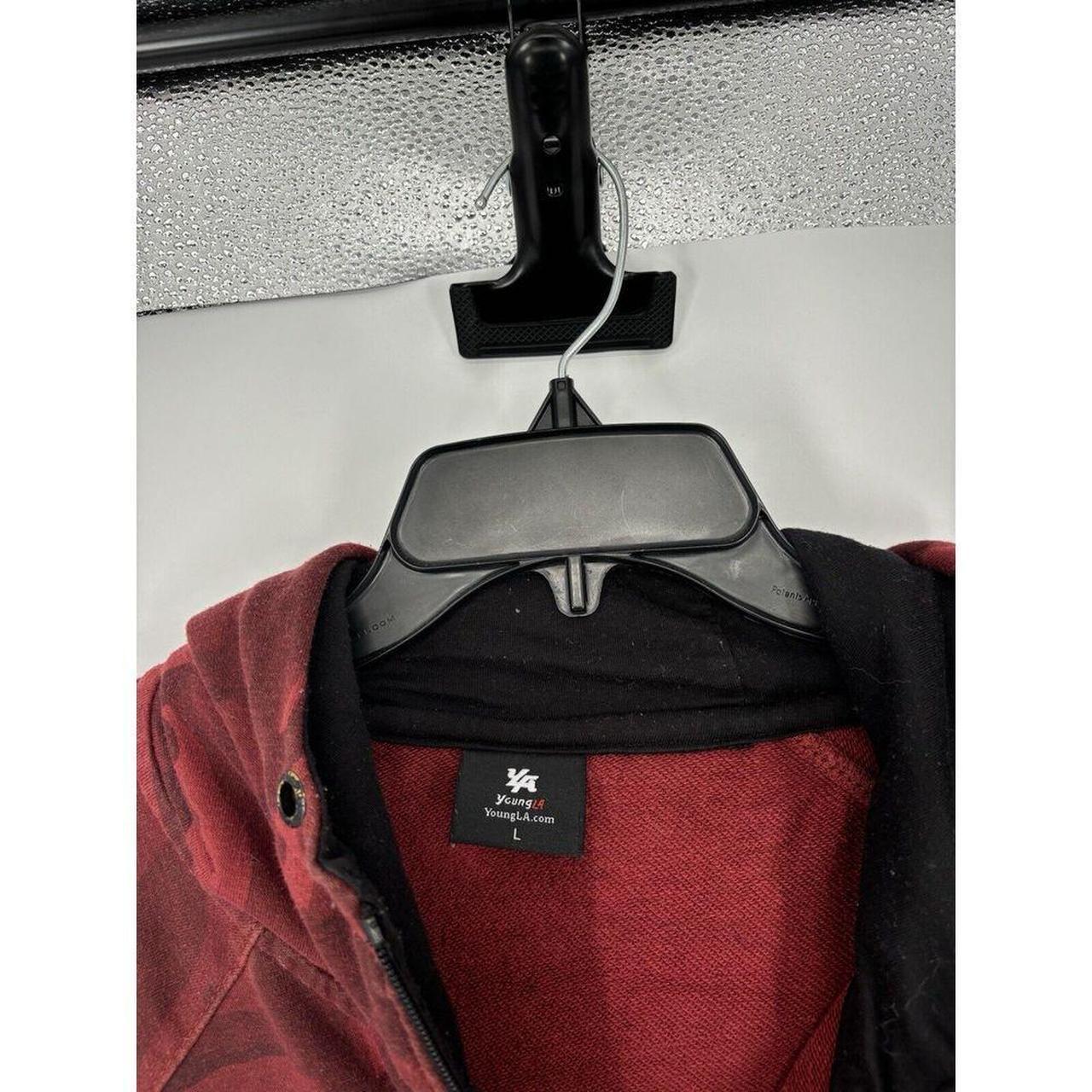 YoungLA Camo Hoodie Jacket Full Zip Up Camouflage... | Depop