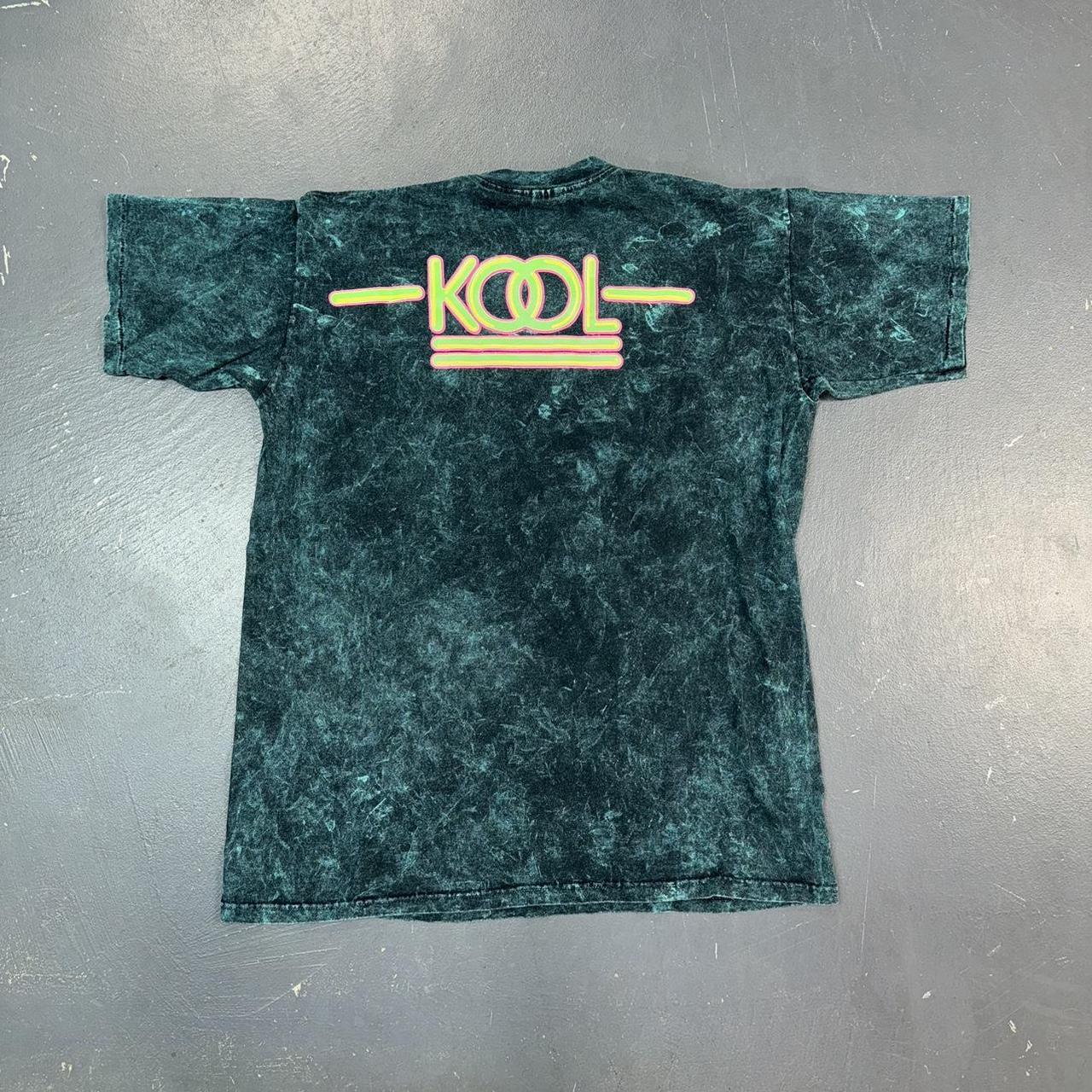 Vintage Kool Cigarettes T-Shirt 90s Neon Tie-Dye... - Depop