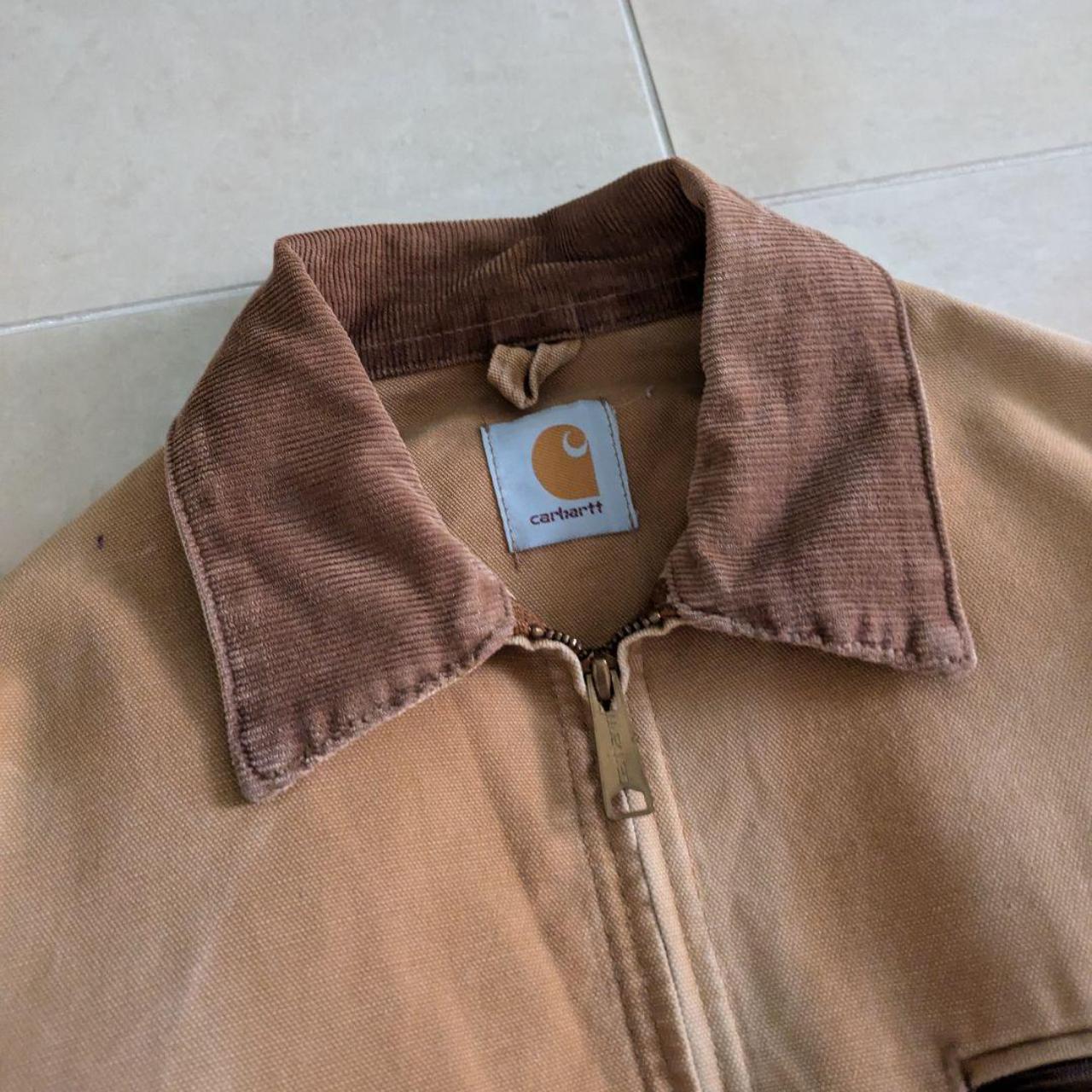 Carhartt Detroit Jacket Unlined size L - Depop