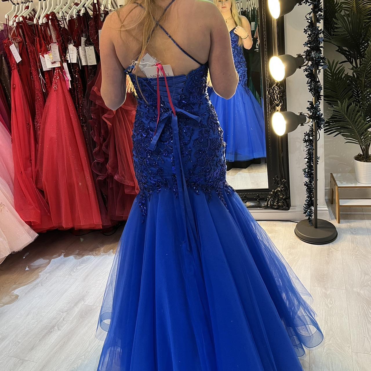 Size 12 Royal blue fishtail prom dress 💙which... - Depop
