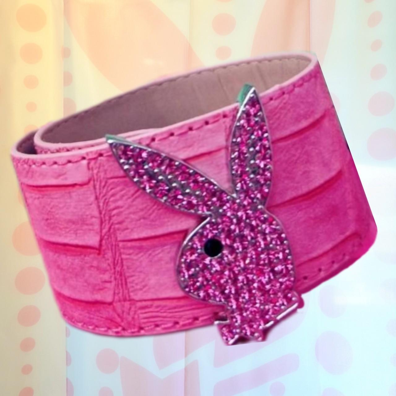 🐰Vintage Y2K Mcbling Playboy Playmate Rhinestone... - Depop