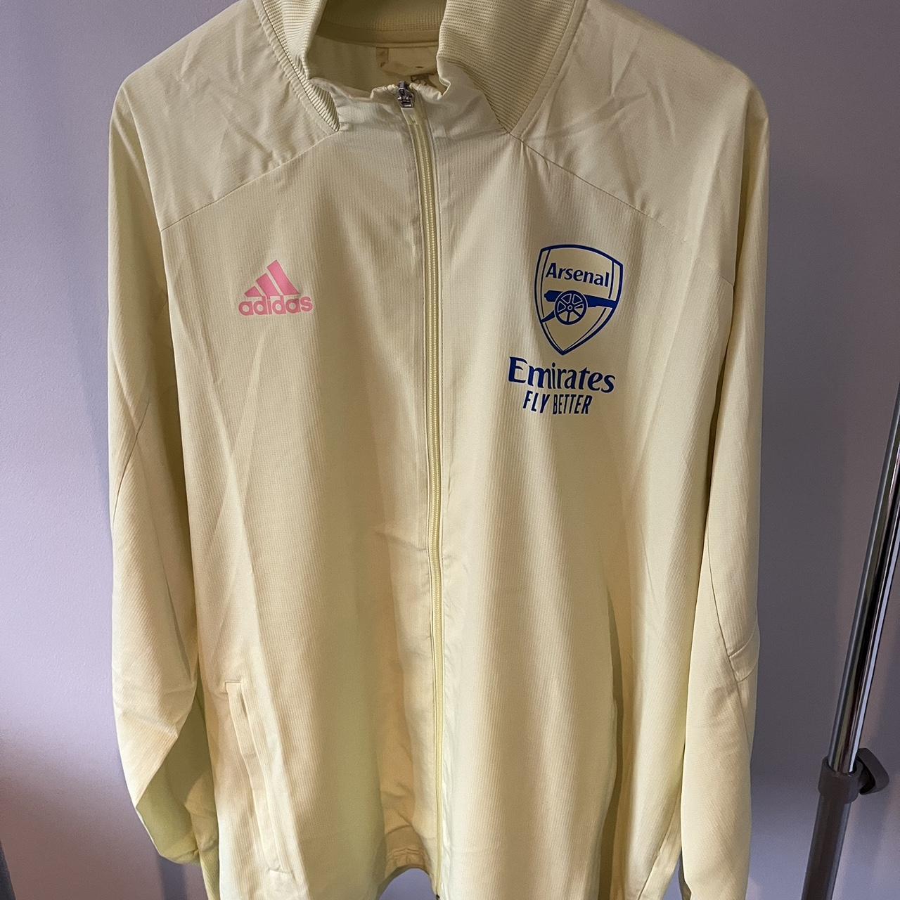 Arsenal training rain jacket brand new with... - Depop