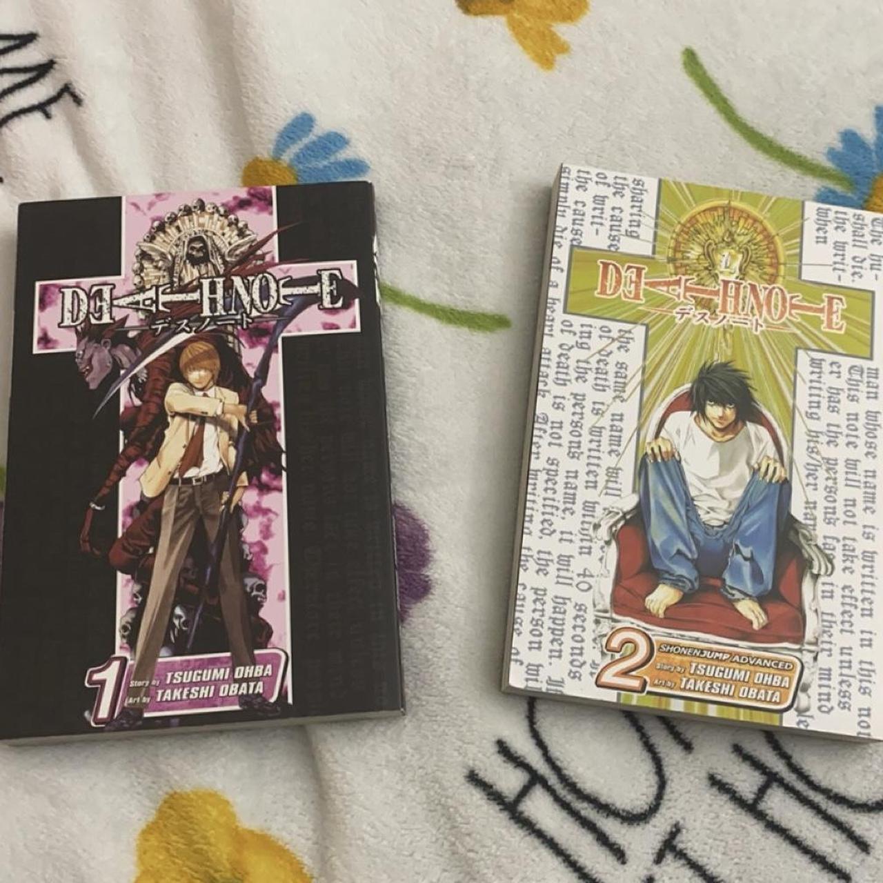 death note vol 1 & 2 perfect condition - Depop