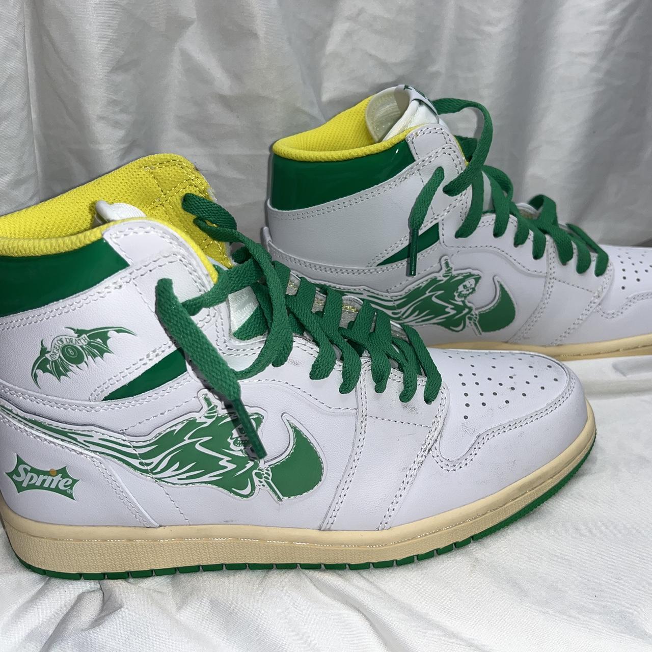 Sprite design soleboy air reapers sneakers Men’s... | Depop