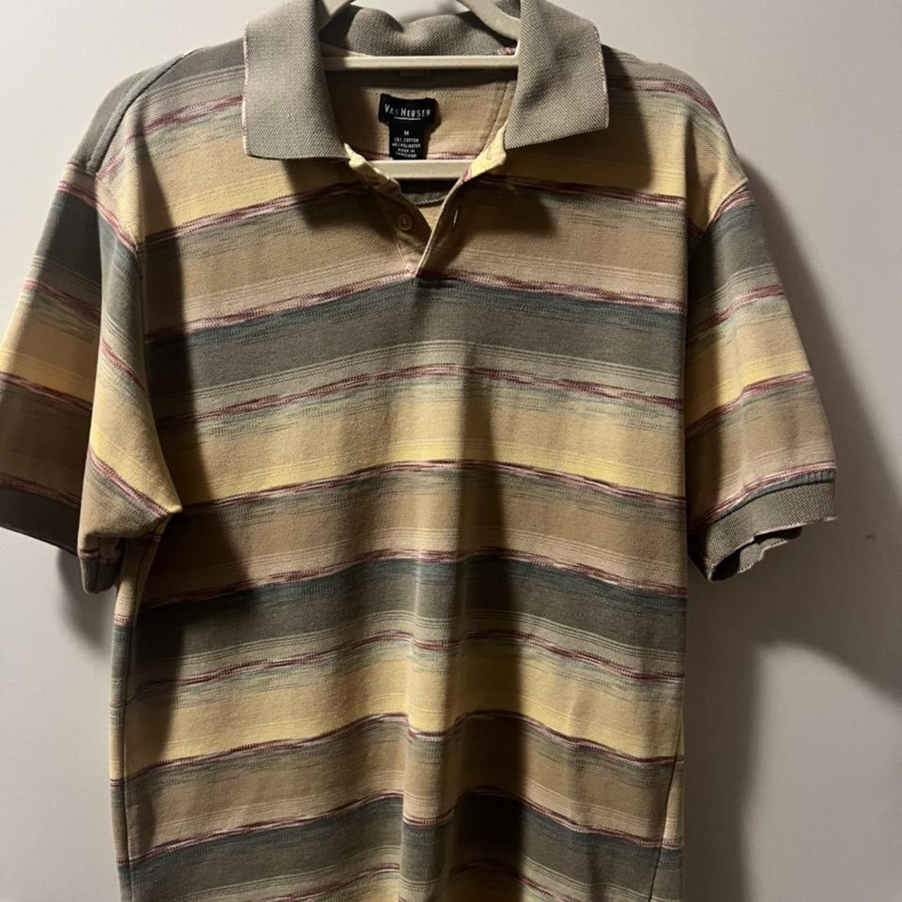 Multi Color Swag polo Super cool design and sewing... - Depop