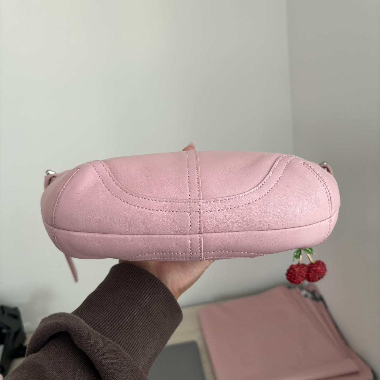 Vintage Coach Demi Soho in bubblegum pink Super... - Depop