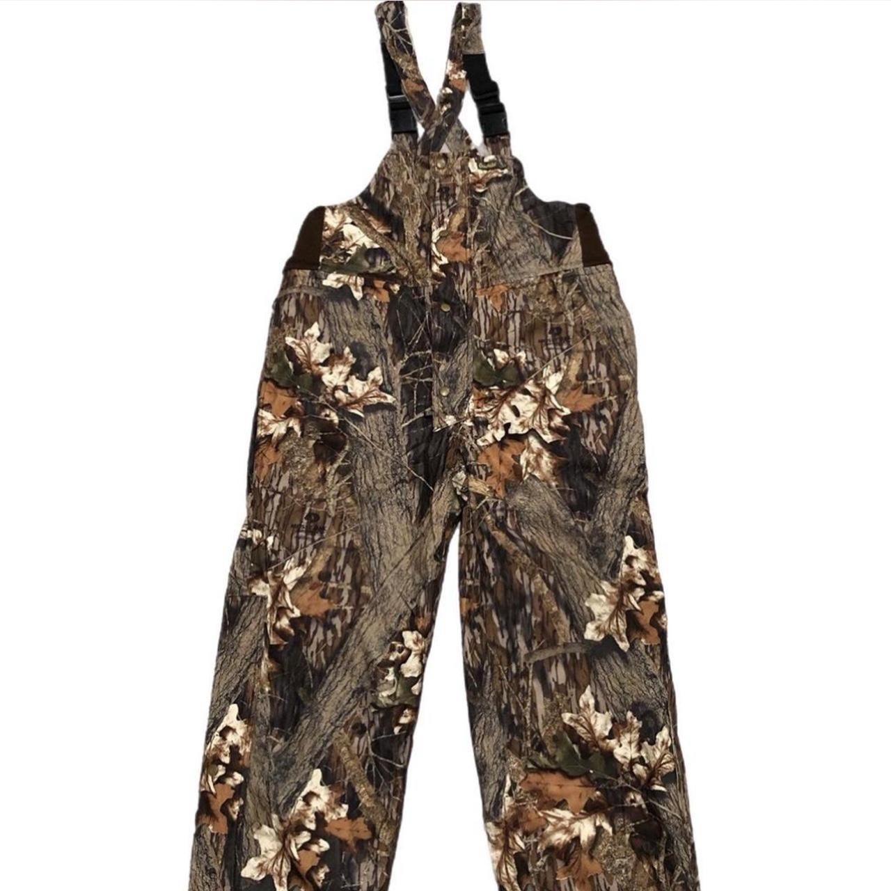 Gamehide Mossy Oak Break Up Camo Overalls Size... - Depop