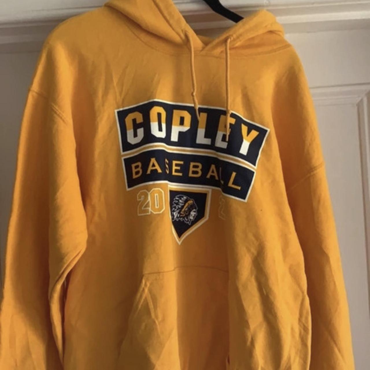 American college hoodie Copley Baseball Men’s Medium... - Depop