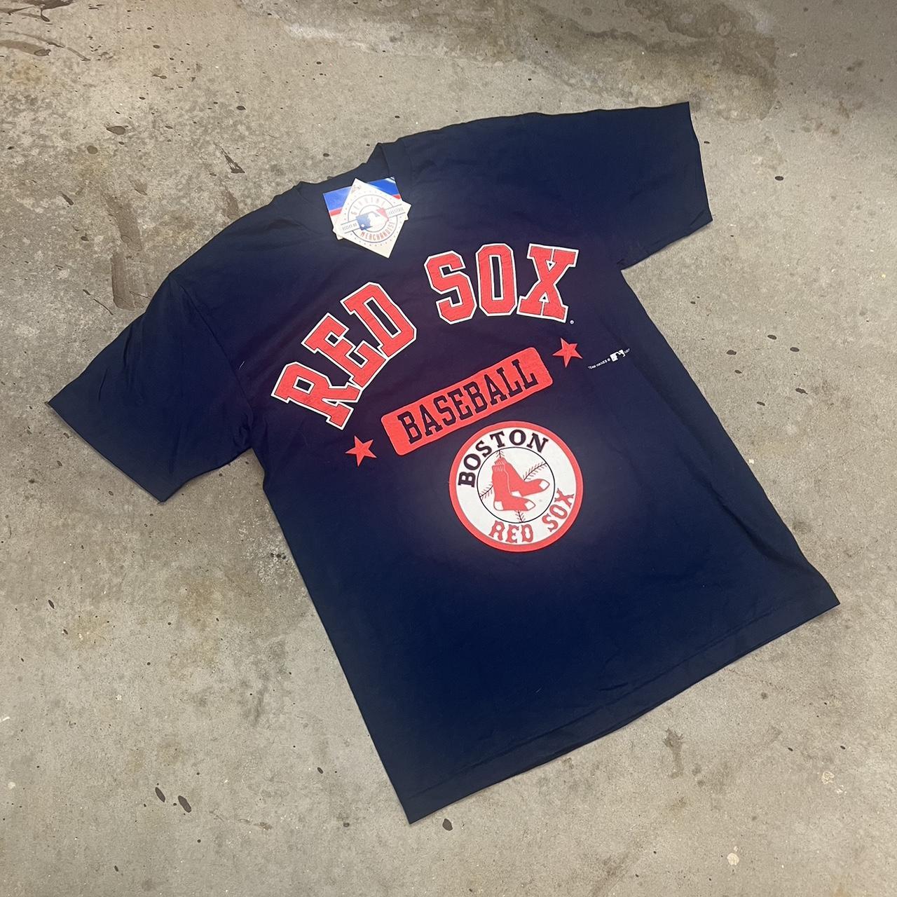 Vintage 1997 Red Sox T-shirt NWT size medium made... - Depop